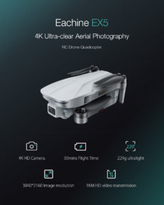Eachine EX5 Test Spécification du drone Eachine EX5 - LMD Drone